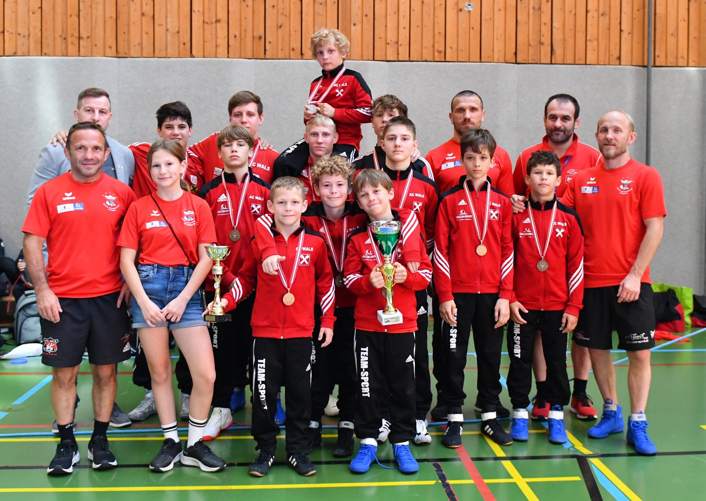 Ringerclub AC Wals - Der Österreich Rekordmeister im Ringen!