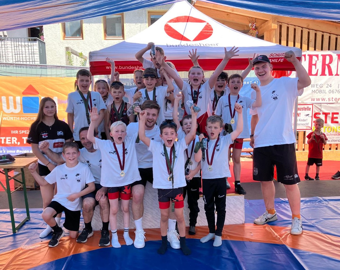 Ringerclub AC Wals - Der Österreich Rekordmeister im Ringen!